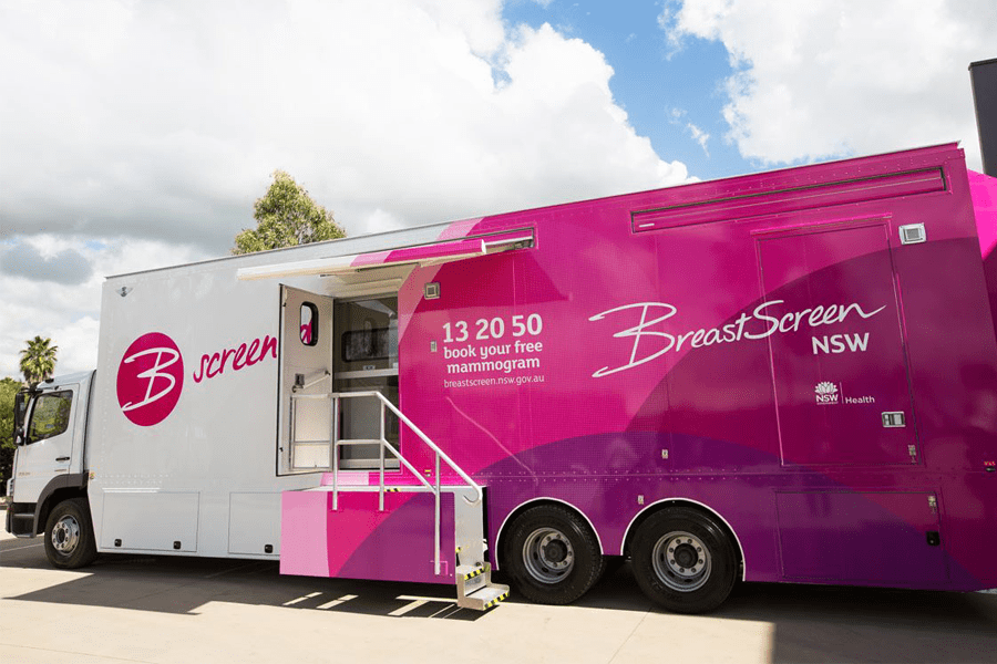 Update on BreastScreen Bus Locations | Healthy North Coast