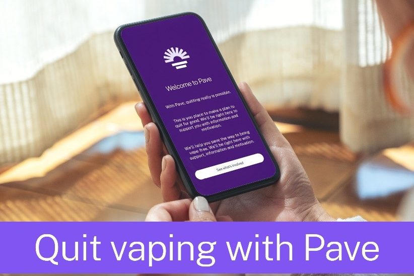 Pave - a vaping cessation support app | Healthy North Coast